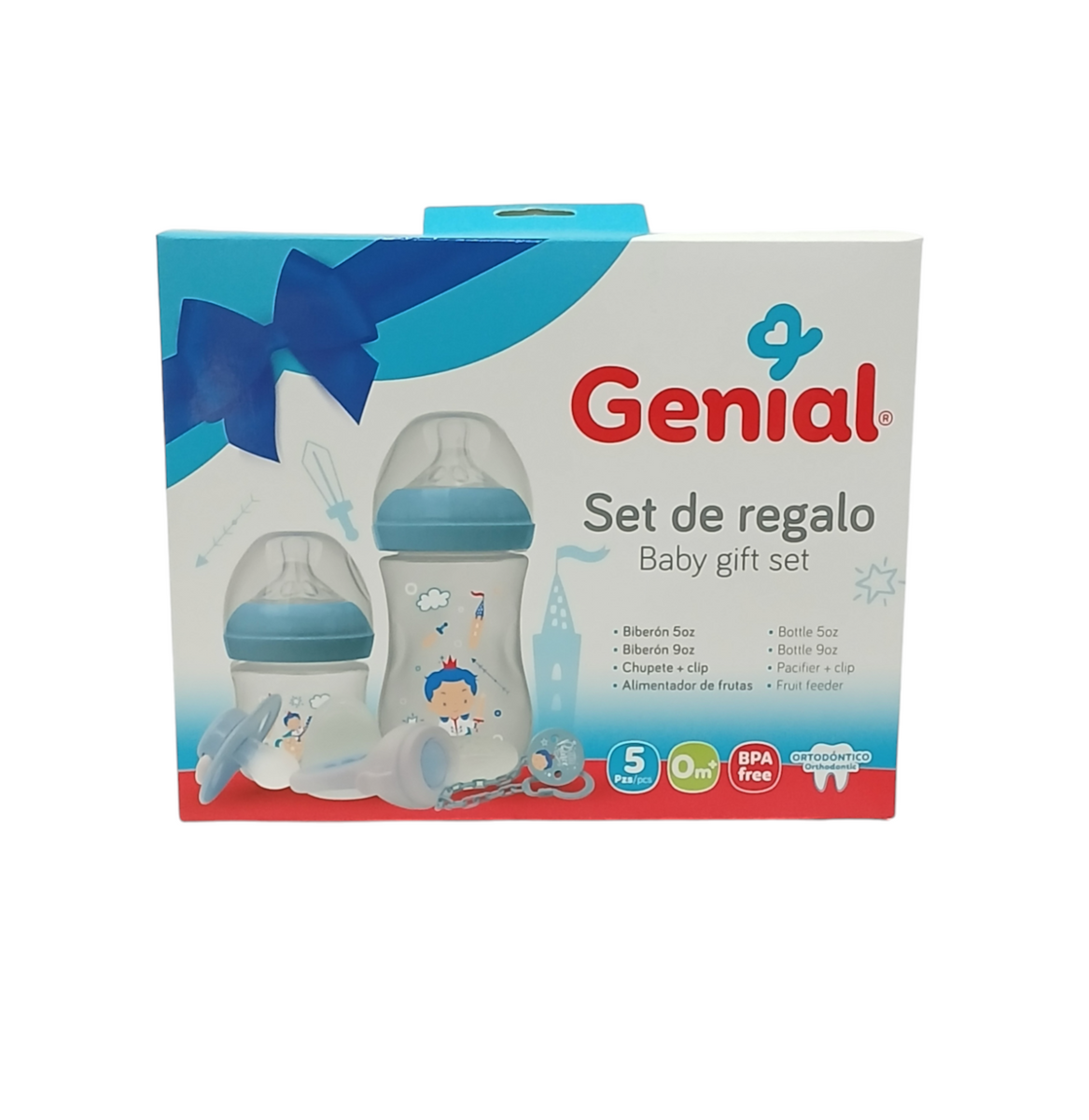 SET DE REGALO GENIAL GN-MA001G 5pzas 0m+ – Starkids
